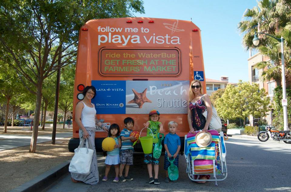 Hop on the Beach Shuttle | What's Up Playa Vista
